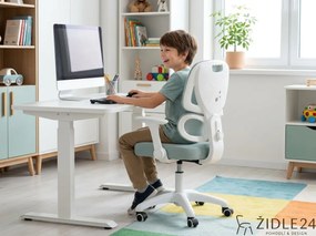 Dětská rostoucí židle PROKID - zelená síťovina