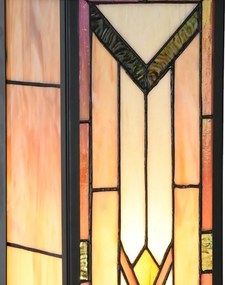 Nástěnná lampa tiffany Yves III - 14*16*40 cm E27/max 1*100W
