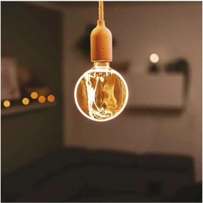 EMOS LED žárovka Filament jantar G130 4W E27 Z5BO11