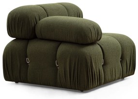 Atelier del Sofa Rohová sedací souprava Bubble Green L1-O1-1R-PUF, Zelená