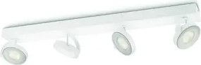Philips Clockwork 4x4.5W bílá / LED bodové svítidlo / 2000lm / 2700K /