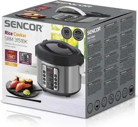 SENCOR SRM 3151BK Multifunkční rýžovar / 11 funkcí / 1.8L / 700W