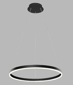 Závěsné led svítidlo LED2 Circle Barva: Černá, Chromatičnost: 3000K Dálkové ovládání, Ø - Průměr: 120cm