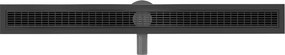Mexen Flat 360° M33 otočný lineární odtok 90 cm, černý - 1733090-40