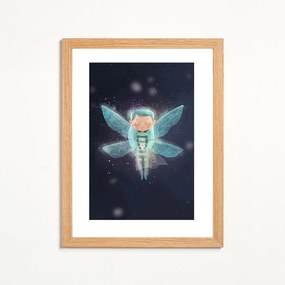 Lucie Sobelová | Víla Rám: Černý, Velikost: 30 x 20 cm