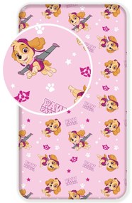 Jerry Fabrics Prostěradlo Paw Patrol 122 90x200x25 cm