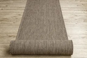 Běhoun SISAL FLOORLUX model 20433 taupe HLADKÝ