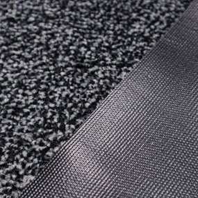Rinos bv, Čistící zóna Merate grey, na míru, šíře 1,3m, šedá, pvc, chodba / předsíň