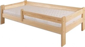 Casarredo - Komfort nábytek Masivní postel KL-137, 90x200, borovice, výběr moření | barva: moření gray