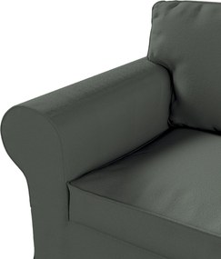 Potah na křeslo IKEA Ektorp barva zelená látka pletený vzor