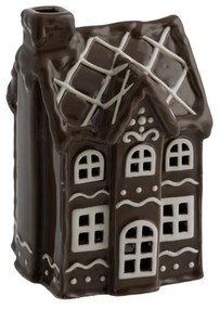 Keramický svícen domeček Julbyn nr 1 Storefactory Scandinavia