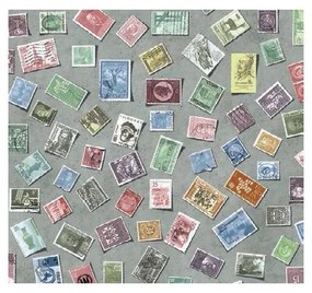 Samolepící tapety d-c-fix Známky poštovní šíře 45cm - dekor 228
