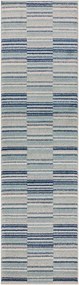 Tribeca Design Kusový koberec Jars Blue Stripe Rozměry: 160x230 cm