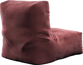Vakové křeslo s výběrem látky barva červená látka lesklé, sametová