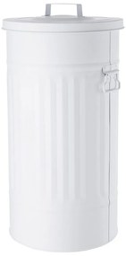 ZINC Odpadkový koš "Oskar" 40 l - bílá