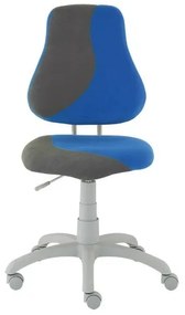 Dětská rostoucí židle Fuxo S-Line šedá/modrá - 3D6664