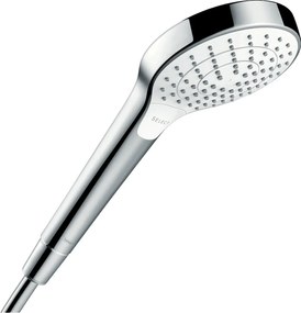 Hansgrohe Croma Select S, ruční sprcha, 3jet, EcoSmart 9 l/min, bílá-chromová, HAN-26803400