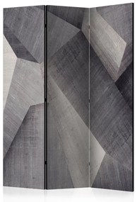 Paraván - Abstraktní betonové bloky 135x172