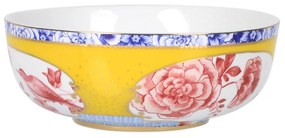 Pip Studio Royal Multi miska Ø17cm, žlutá (Porcelánová miska v designu Royal Floral)