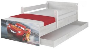 MAXMAX Dětská postel MAX bez šuplíku Disney - AUTA 3 180x90 cm Postel pro jednoho 180x90 pro kluka Ne