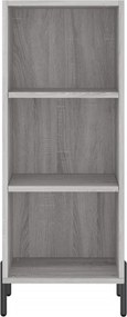 Skříň highboard šedá sonoma 34,5 x 34 x 180 cm kompozitní dřevo 3198991