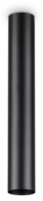 Ideal Lux Stropní svítidlo LOOK PL1 H40 ø 6 cm, v. 40 cm Barva: Černá