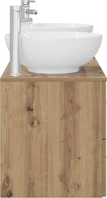 Sada koupelnového nábytku 3 ks Dub artisan 49,5 x 44,5 x 65 cm 3405914