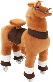 AIYAPLAY dětský jezdecký kůň na kolečkách, 95 cm, do 40 kg