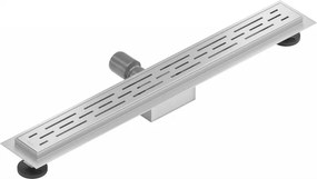 Mexen Flat nerezový sprchový žlab 70 cm vzor M01, 1020070-15