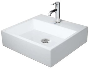 Duravit Vero Air - Umyvadlo nábytkové 50x47 cm, bez přepadu, otvor pro baterii, WonderGliss, bílá 23505000711