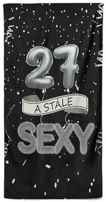 Osuška Stále sexy – černá (věk: 27)