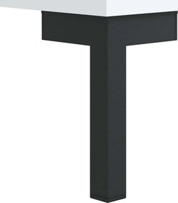 vidaXL Skříň highboard 34,5 x 34 x 180 cm kompozitní dřevo [3198849] Barva: Bílá