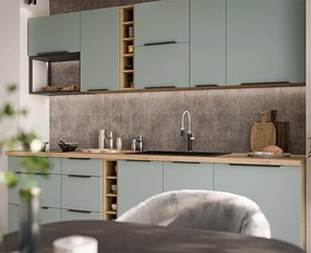 ARIA st | dolní regál 15 D OTW s policemi | 15 cm | artisan