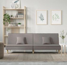 vidaXL Rozkládací pohovka textil [351904] Barva: taupe