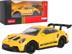 Model auta Porsche 911 GT3 RS 1:43 RASTAR žluté