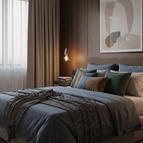 Toolight Rea, Stropní lampa závěsná Chrome držák žárovky APP358-1CP, OSW-08424