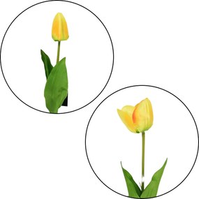 Umělá květina TULIP 54 cm - více barev Barva: Červená