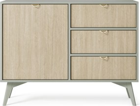 PSK Komoda NATURAL, Eukalyptus/Scandi 106 cm