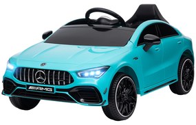 AIYAPLAY dětské elektrické autíčko 12 V dětské autíčko s dálkovým ovládáním 2,4G, USB, připojení MP3, elektrické vozidlo se světly, podpůrná kola, sy…