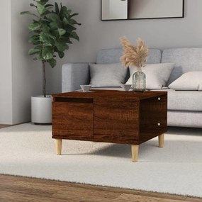 vidaXL Konferenční stolek 55x55x36,5 cm kompozitní dřevo [821078] Barva: kouřový dub