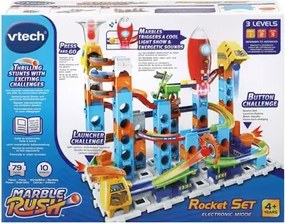 VTECH Kuličková dráha Marble Rush Raketa M100E / od 4 let / 78 dílků