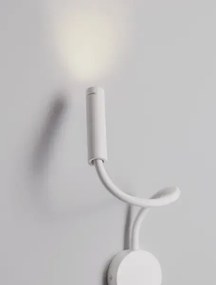 LED bílé nástěnné svítidlo Sonica