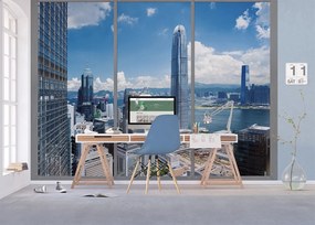 Fototapeta na zed' Okno do Hongkongu | 360 x 254 cm | DFTS1318