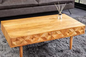 Designový konferenční stolek z masivu Alpine Akácie 102cm