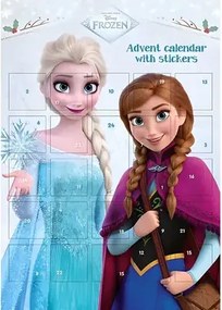 JIRI MODELS Adventní kalendář Frozen - Ledové království / Se samolepk