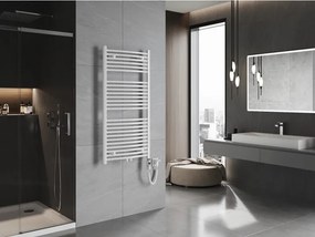 Mexen Ares, elektrické topné těleso 1200x600 mm + topná tyč 600 W, bílá, W102-1200-600-2600-20