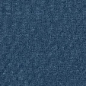 Houpací křeslo modré textil 328011