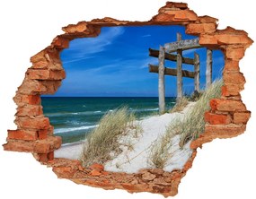 Wallmuralia Nálepka fototapeta 3D na zeď Mořské duny 90x70 cm