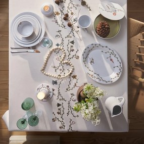 Porcelánový tác s vánočním motivem 27x34 cm Hammershøi Christmas – Kähler Design