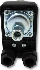 Tlakový spínač pro domácí vodárnu Wiltec SK-9 – 380 V, černá (50766)